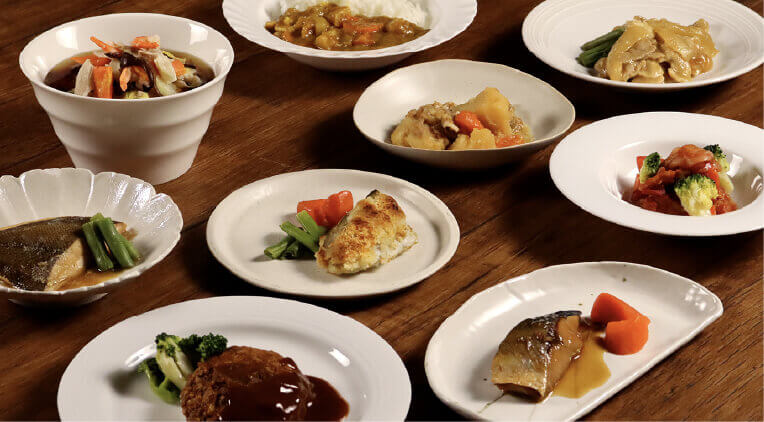 LEOC Ready-made・完全調理品｜給食委託会社：株式会社LEOC